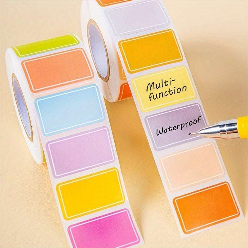 500 Color Label Stickers – Multi-Purpose Labels for Office, School, Ha ...