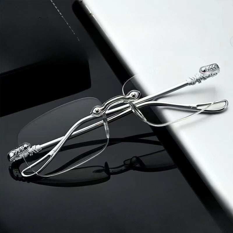 Shop 1 Pc Smart Zoom Golden and Sliver Reading Glasses - 99Wholesale ...
