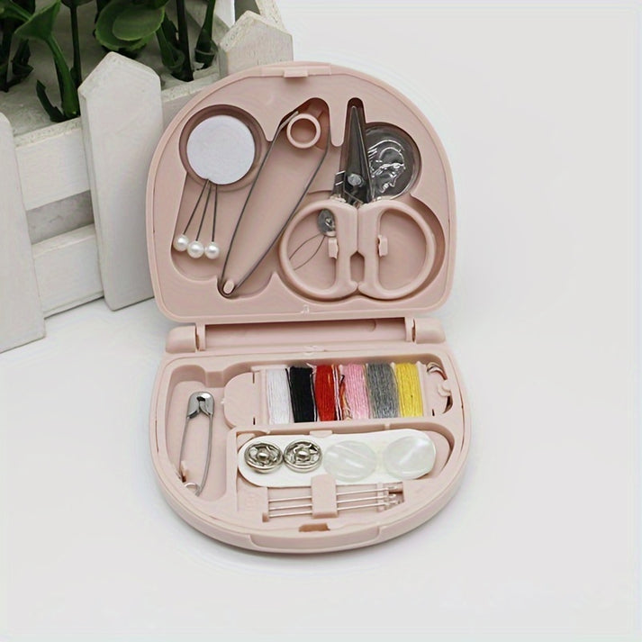 Ultra-Portable Compact Sewing Kit – Travel Essential with Mini Scissor ...