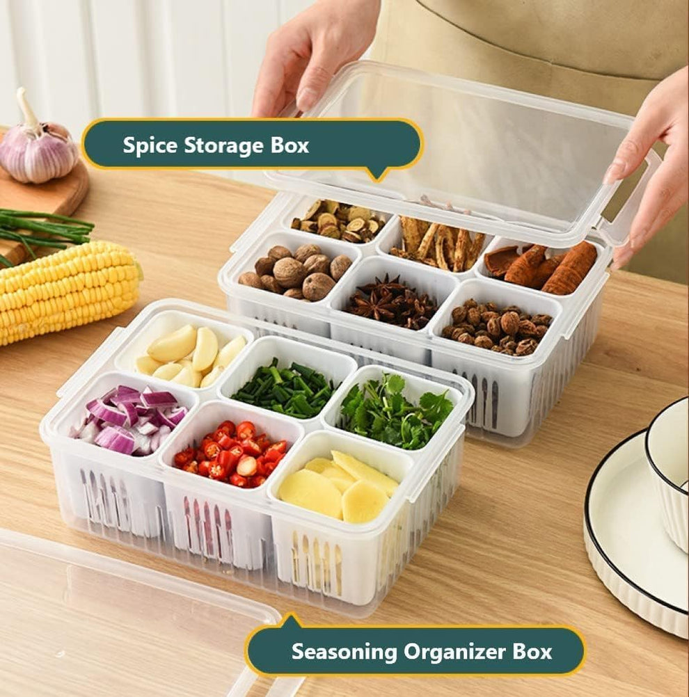 Buy 6 Compartment Fridge Storage Box online - 99Wholesale – 99wholesale