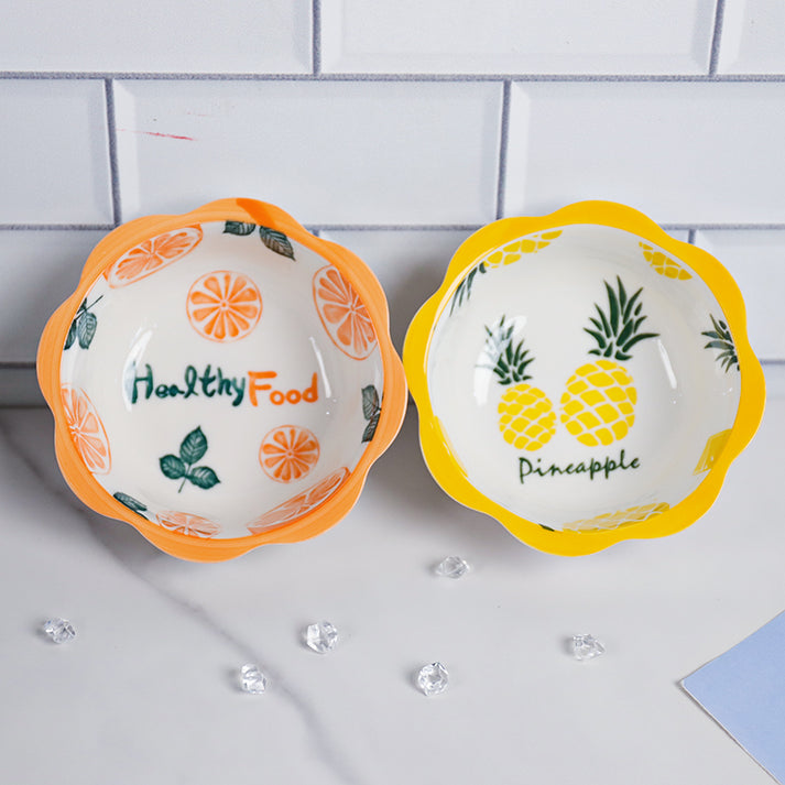 Small Ceramic Plate – Durable & Stylish Snack, Dessert & Appetizer Pla ...