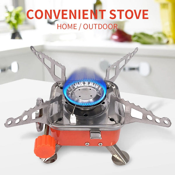 Mini Portable Outdoor Gas Stove, Butane Gas Burner For Outdoor Camping ...