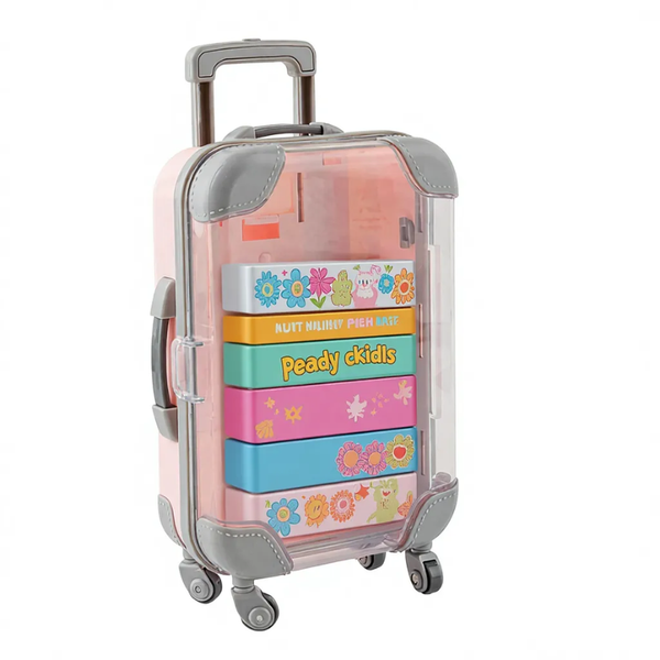 Cute Mini Suitcase Storage Box – Travel Organizer, Coin Bank & Gift To ...