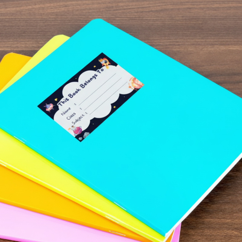 Personalized Name Labels for Kids – 24 School Book Stickers | Cute Spa ...