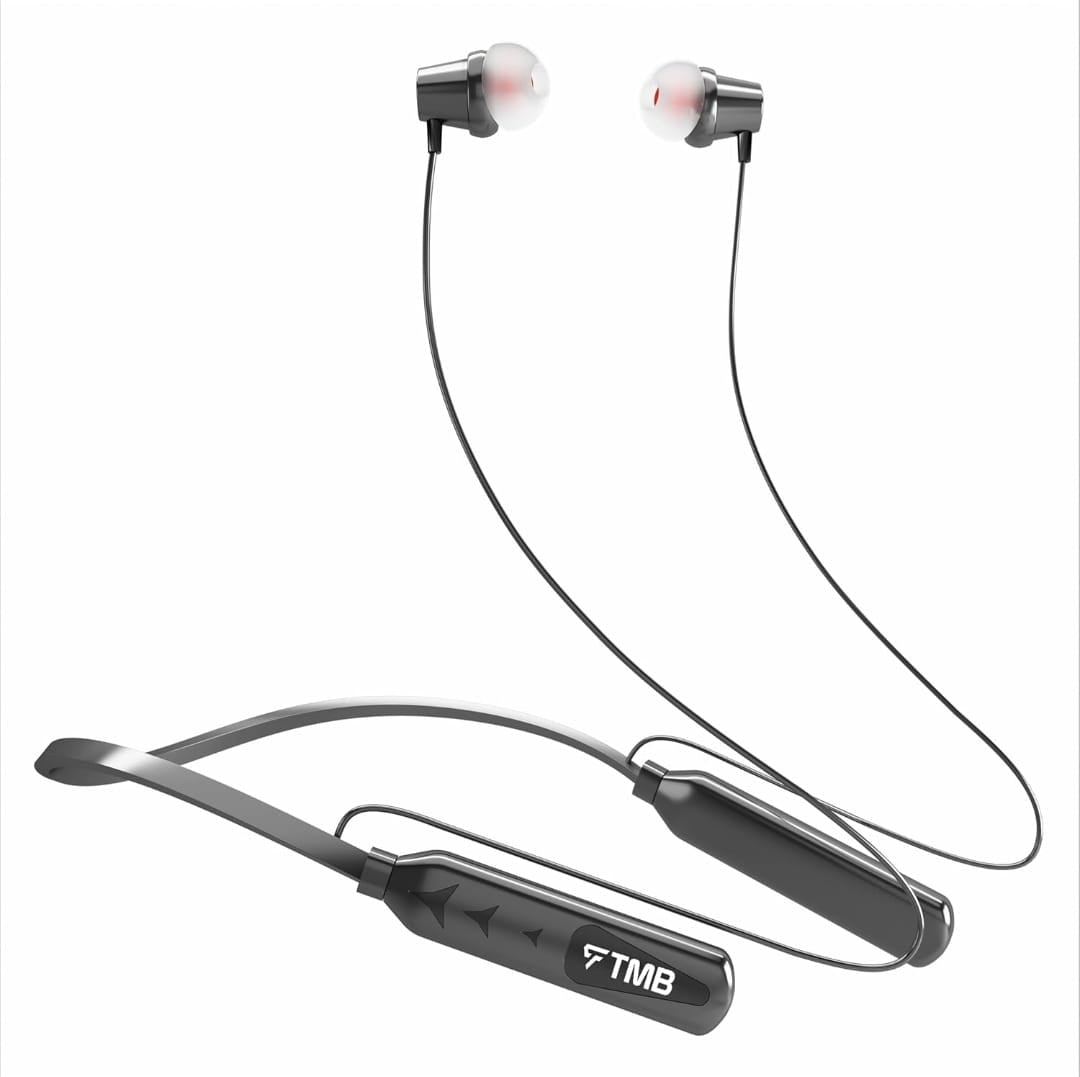 TMB M33 Bluetooth Earbuds - 6H Playtime, 250mAh Battery, Copper Speake ...