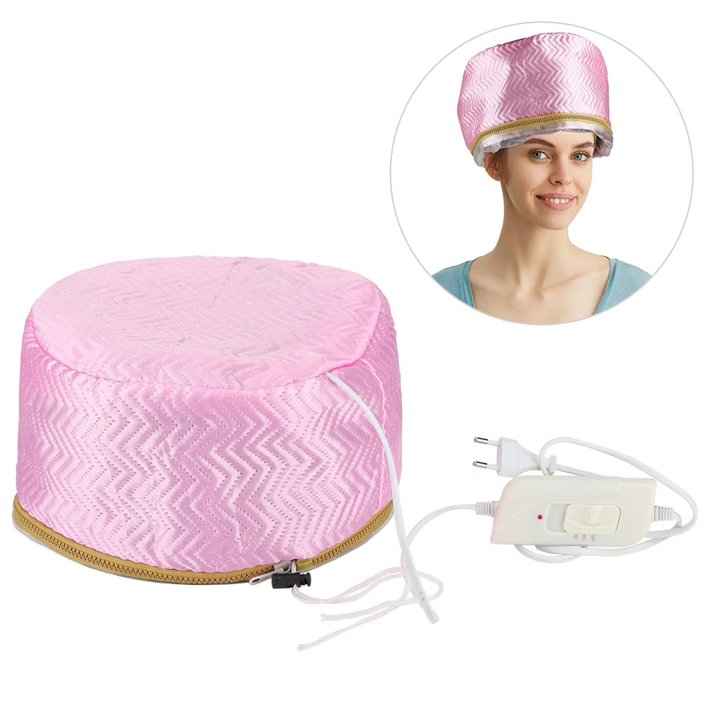 Hair Care Thermal Head Spa Cap – Heat Therapy Hair Treatment Cap for D ...