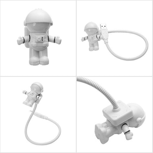 USB Astronaut LED Light – Flexible, Plug & Play Night Lamp for Laptop ...