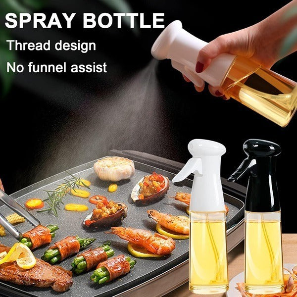 Grip Oil Spray Bottle 220ML – Fine Mist Cooking Oil Sprayer for Kitche ...
