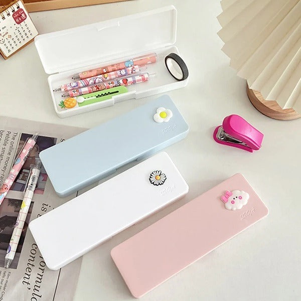 Large Capacity Pencil Case – Random Design Multi-Compartment Stationer ...