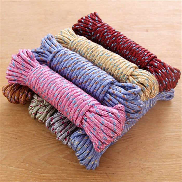 3 Pcs Pack 5 Meter Cloth Line Rope – 99wholesale