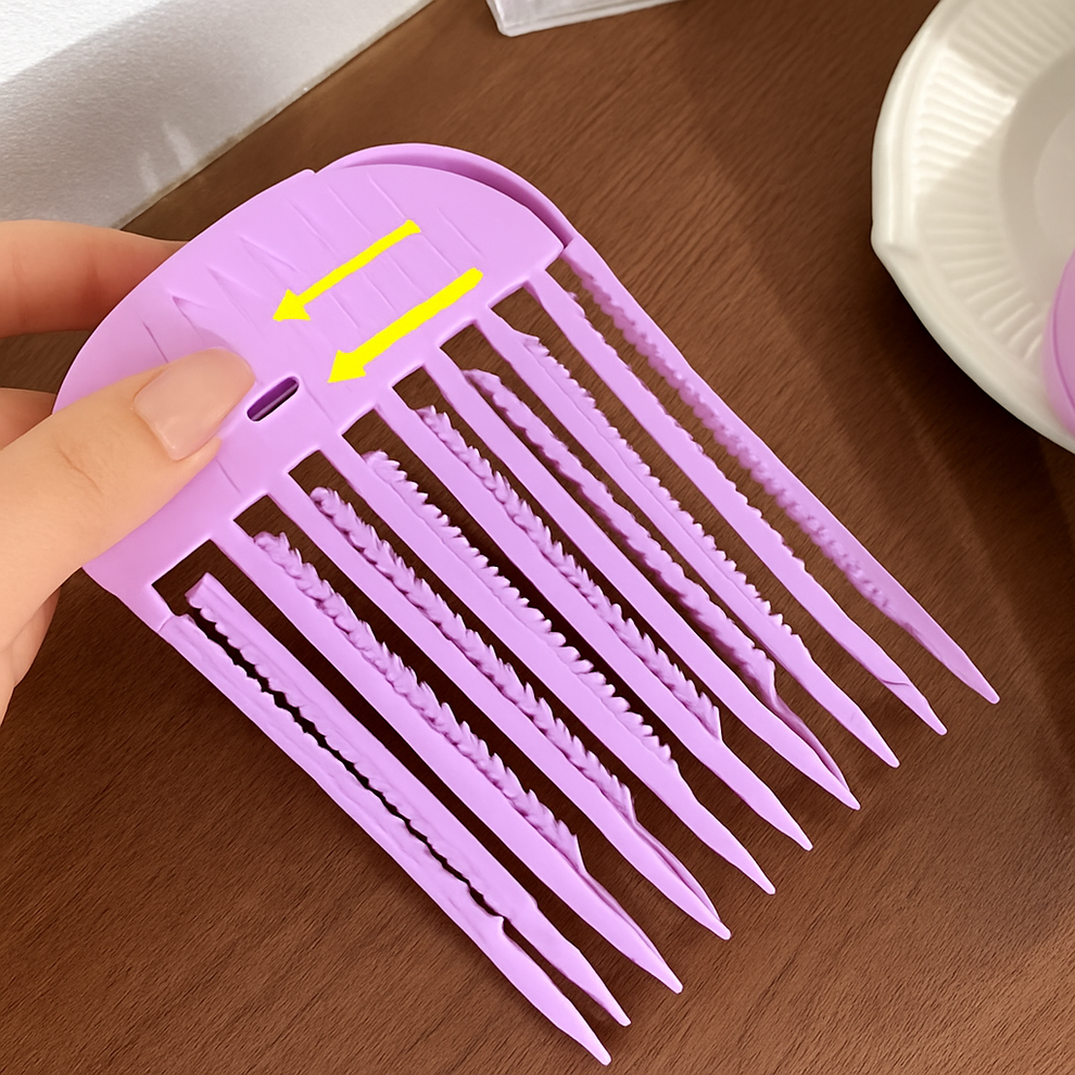 Wind Shaping Styling Comb – Hair Volume Clip for Fluffy Bangs & Root L ...
