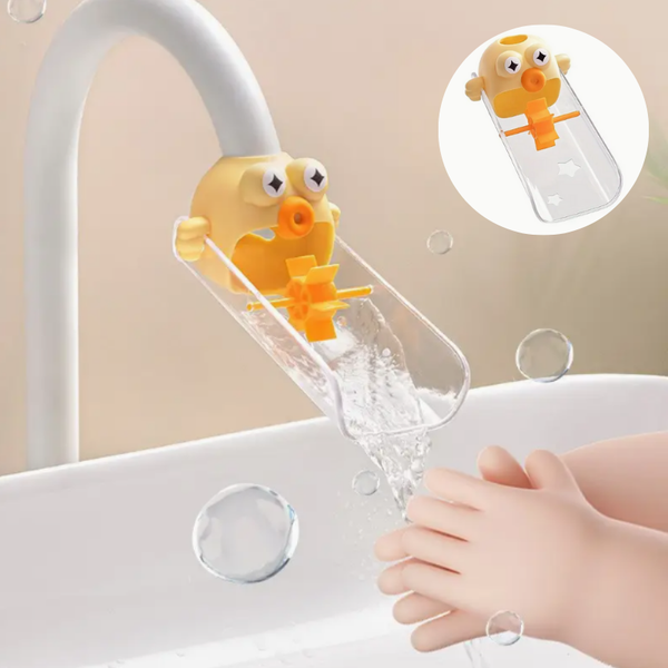 Cute Animal Faucet Extender-Soft Silicone Water Diverter for Easy Hand ...