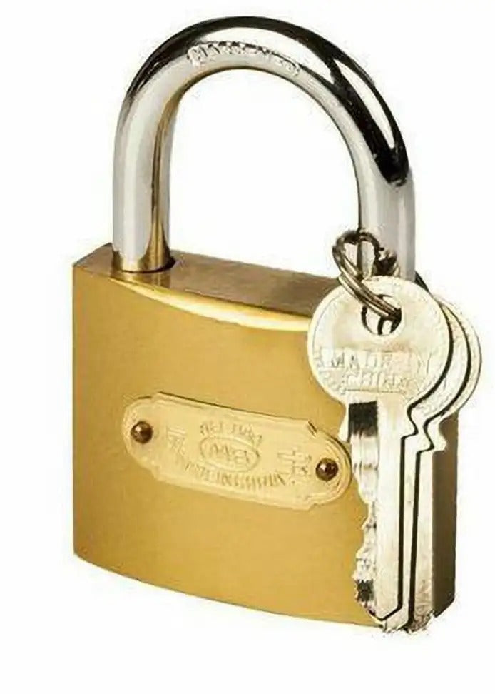 Buy Kaixing Heavy-Duty Brass Padlock with 3 Keys Online - 99Wholesale ...